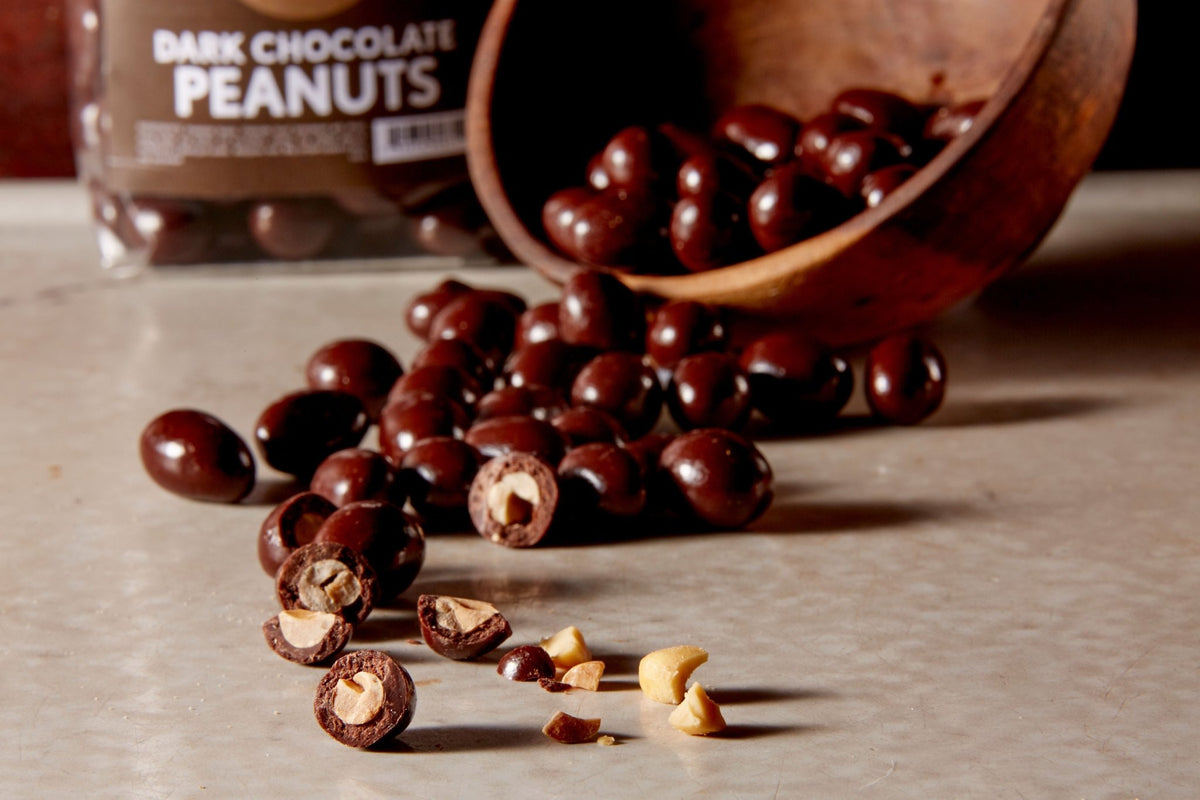 Dark Chocolate Peanuts - The Chocolate Room Brooklyn
